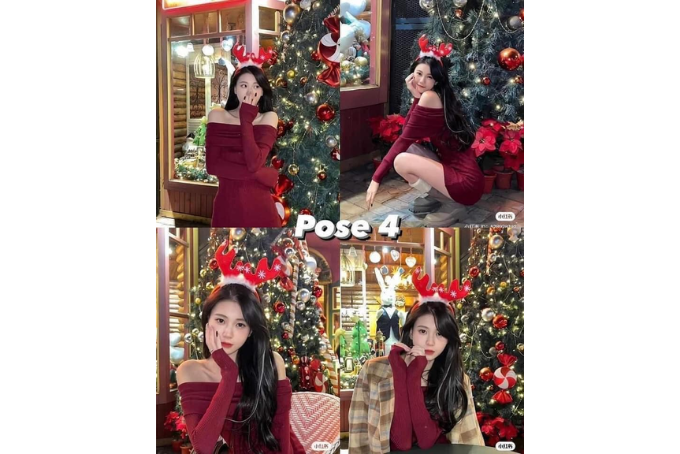 [SIÊU PHẨM] 13+ cách tạo dáng chụp ảnh Noel đẹp nhất 2023